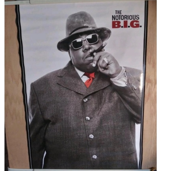 Notorious B.I.G. | Art | The Notorious Big Smoking Cigar Hustler Poster ...